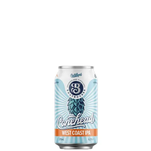 DrinkSpot. Boatrocker Conehead West Coast IPA 375ml